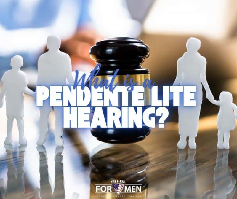 What is a Pendente Lite Hearing? What Should I Know?